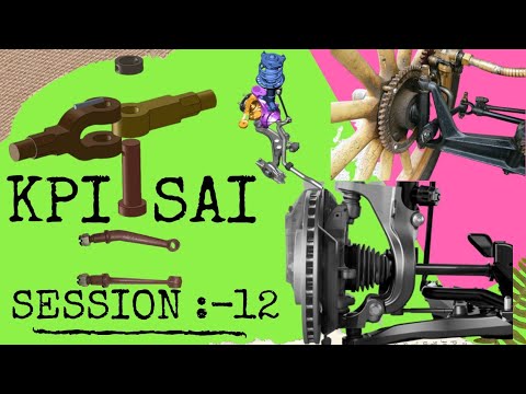 KING PIN INCLINATION & STEERING AXIS INCLINATION. - YouTube