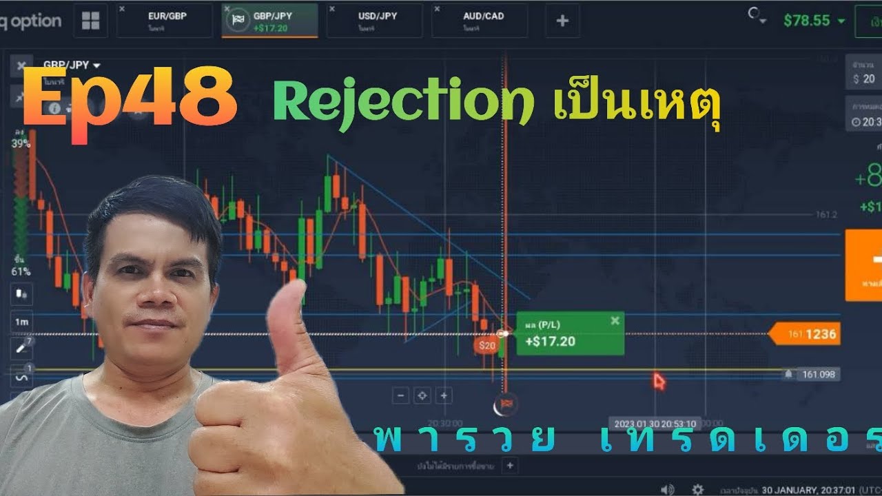 IQ OPTION Ep48 Rejection เป็นเหตุ - YouTube