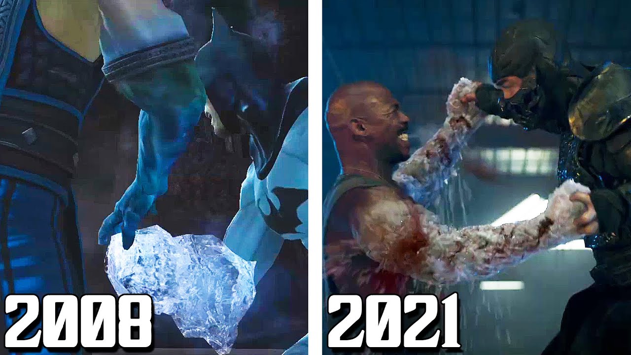 Sub-Zero Freezing Batman's Arm vs Sub-Zero Freezing Jax's Arm Comparison! (2008-2021) - YouTube