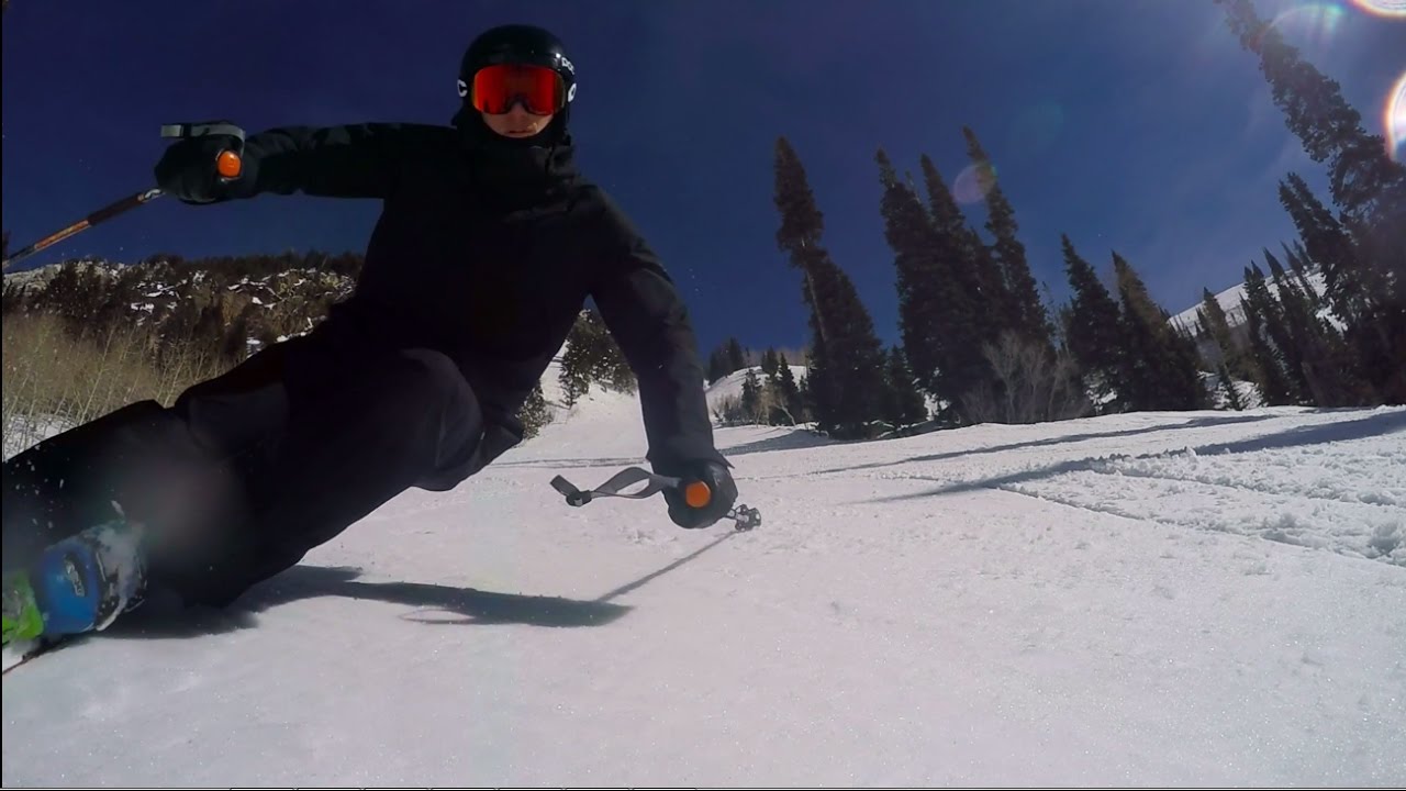 Ski Carving: How to Carve a Turn at Snowbird - YouTube