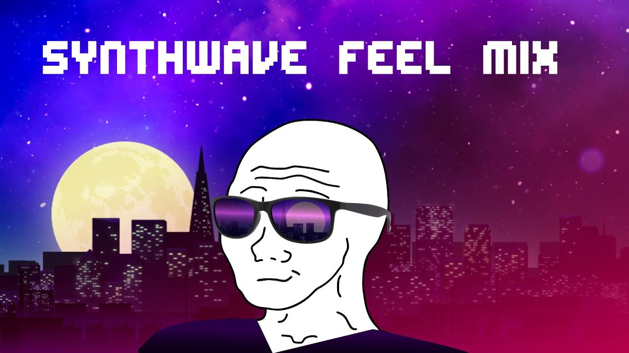 Synthwave feel 1hour 2020 mix | Relaxing meme night ride - YouTube