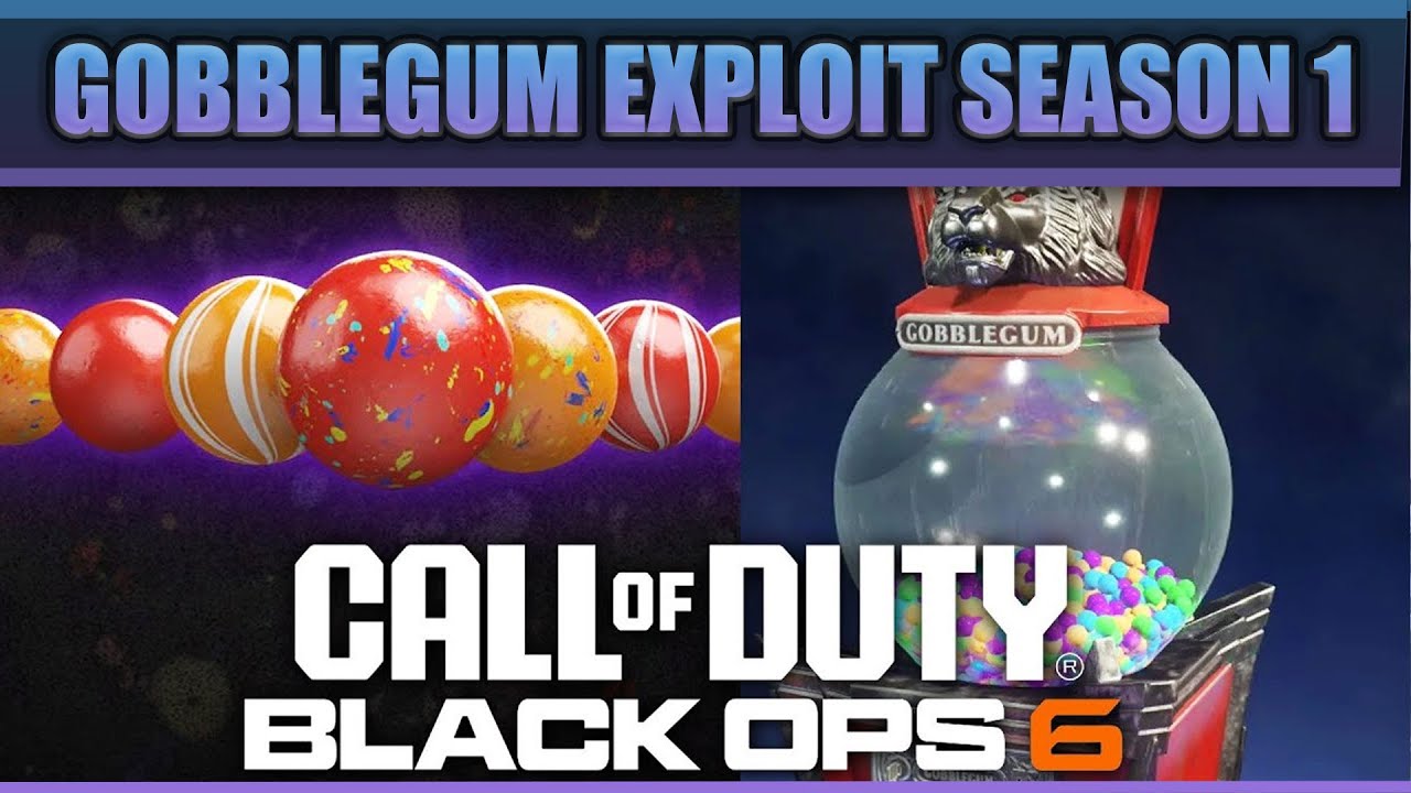 *NEW* BLACKOPS 6 SEASON 1 GOBBLEGUM EXPLOIT [GUARANTEED GOBBLEGUMS ...