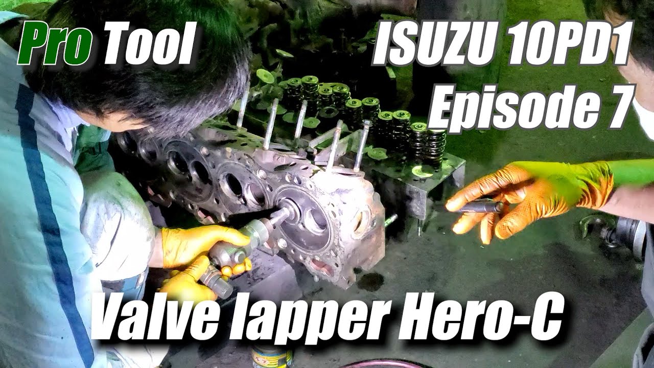 Isuzu Motors V10 Engine 10PD1 Episode 7 - YouTube