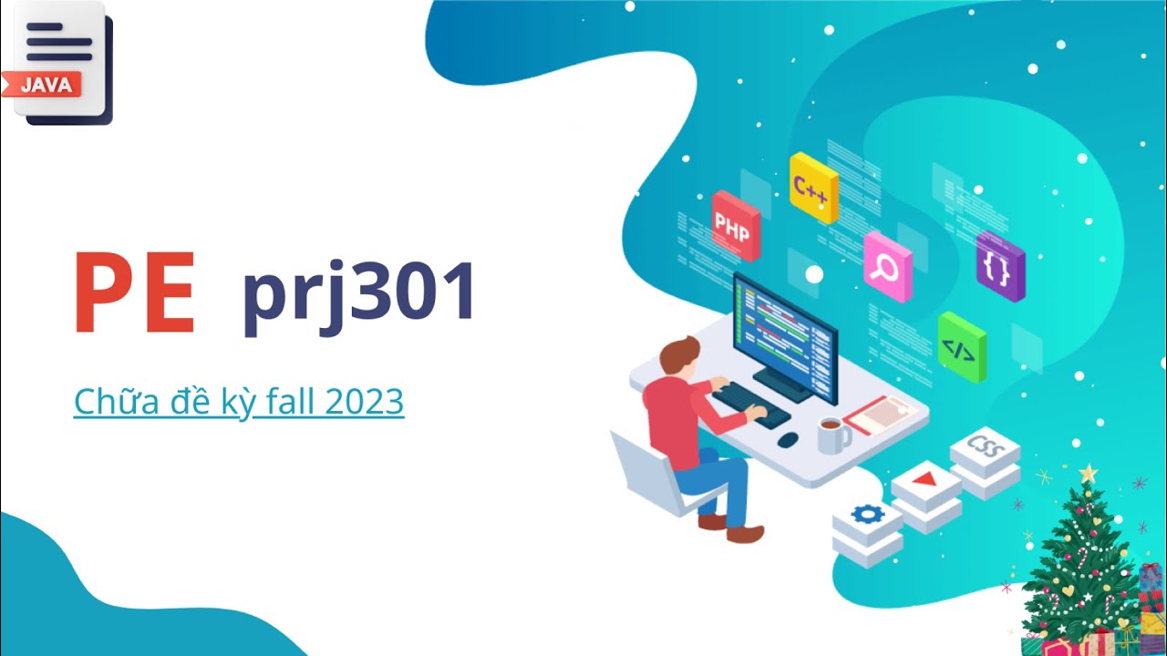 Giải đề PE Prj301 | Fall 2023 | 9.5+ - YouTube