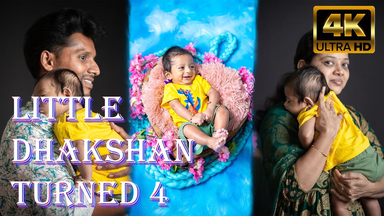 Little Baby Dhakshan krishiv turned 4month - Indoor shoot - By ...