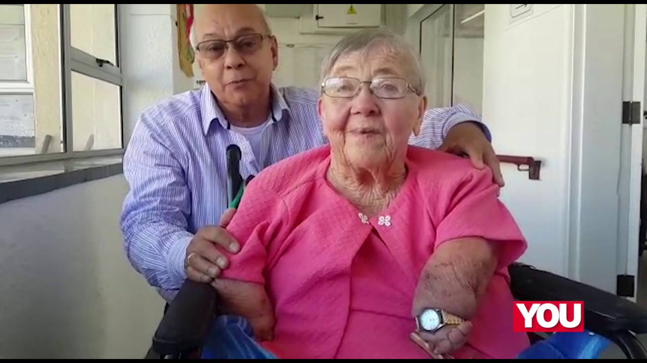Bessie George celebrates her 90th birthday - YouTube