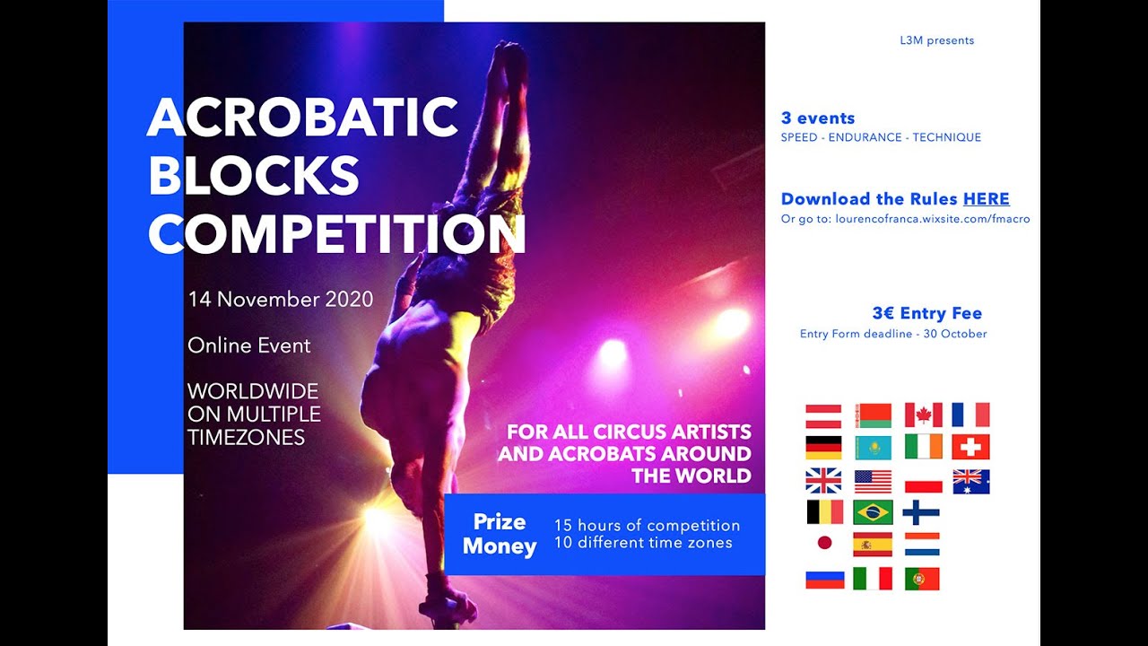 Acrobatic Blocks Competition - Live - YouTube