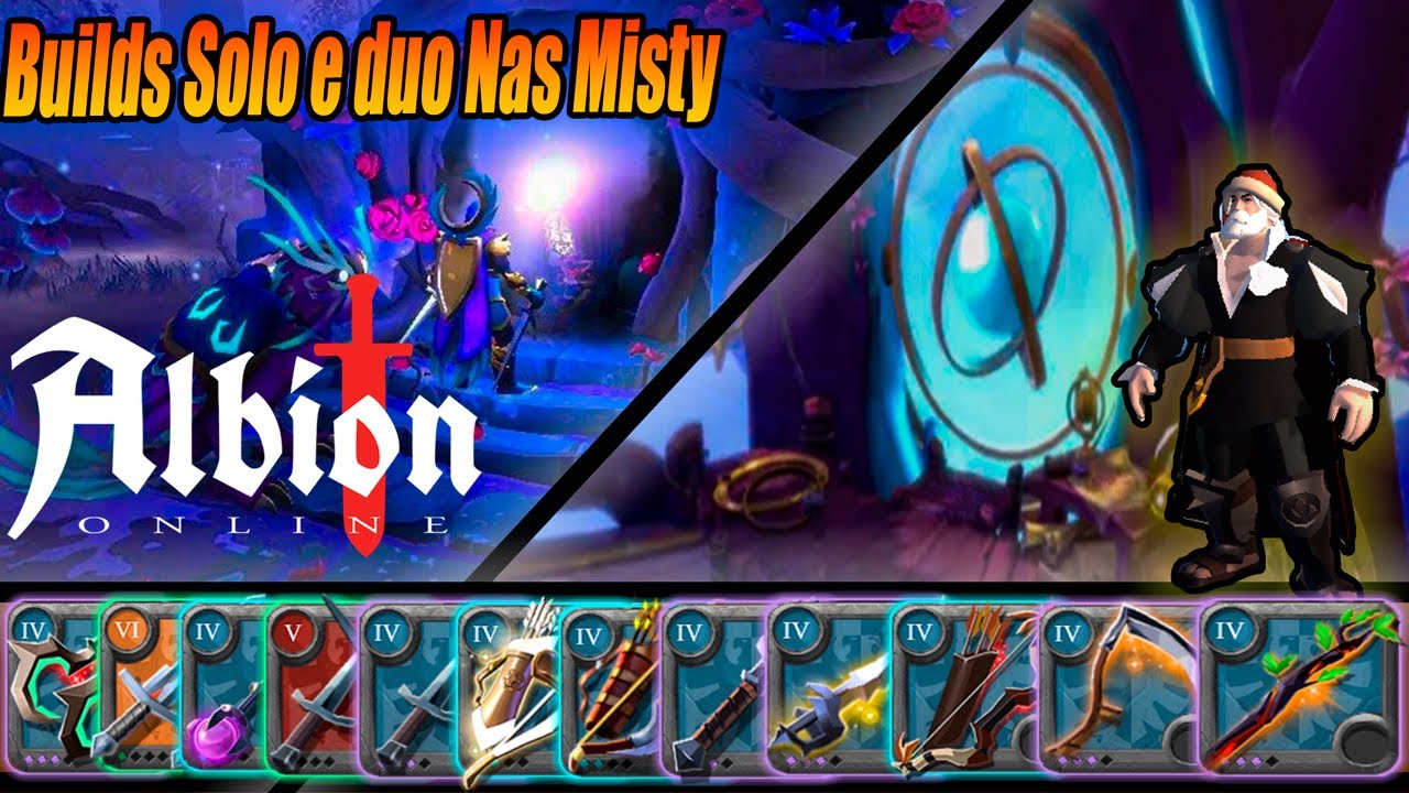 Recomendando Builds Para 2v2 e 1v1 Nas Misty!. Albion Online - YouTube