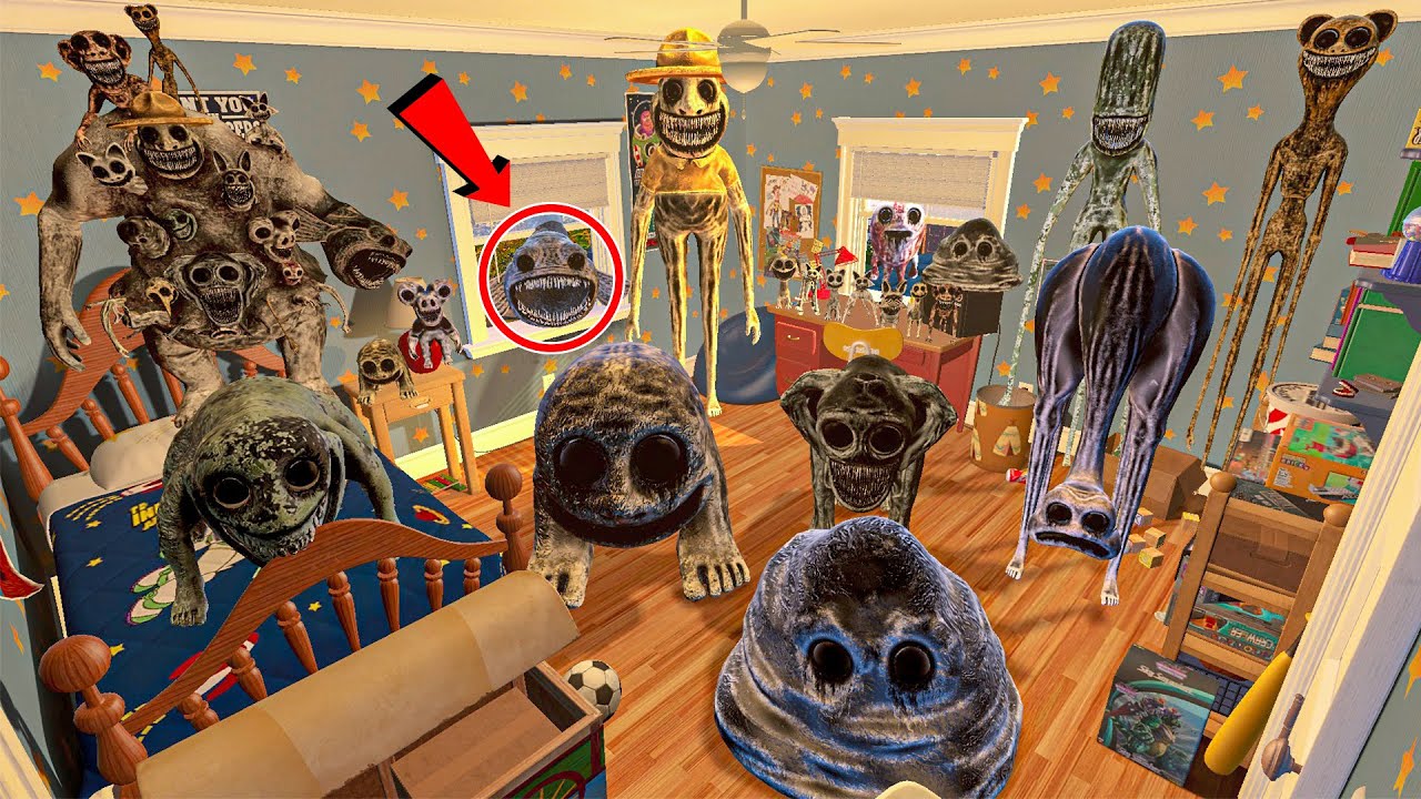 SPARTAN KICKING ALL ZOONOMALY FAMILY AND GARTEN OF BANBAN 7 CHILDREN'S ...