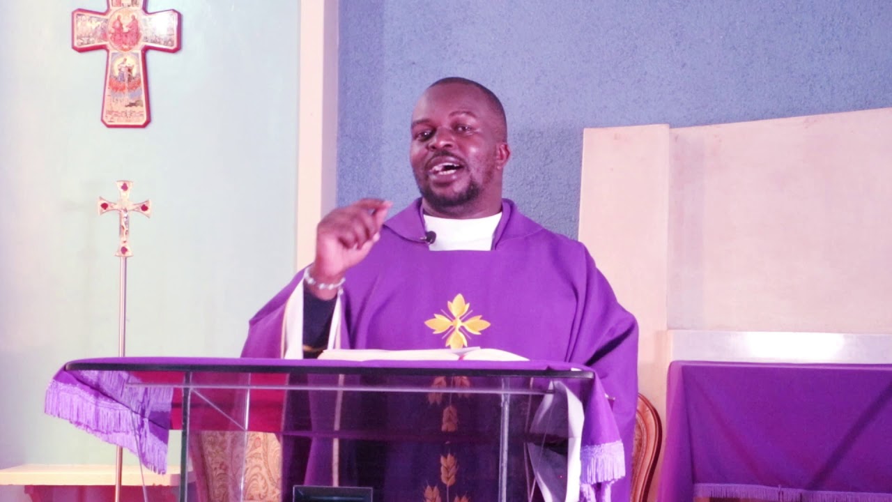 WEDNESDAY OF HOLY WEEK GOSPEL & SERMON BY FR. STEPHEN OMONDI APRIL 8 ...