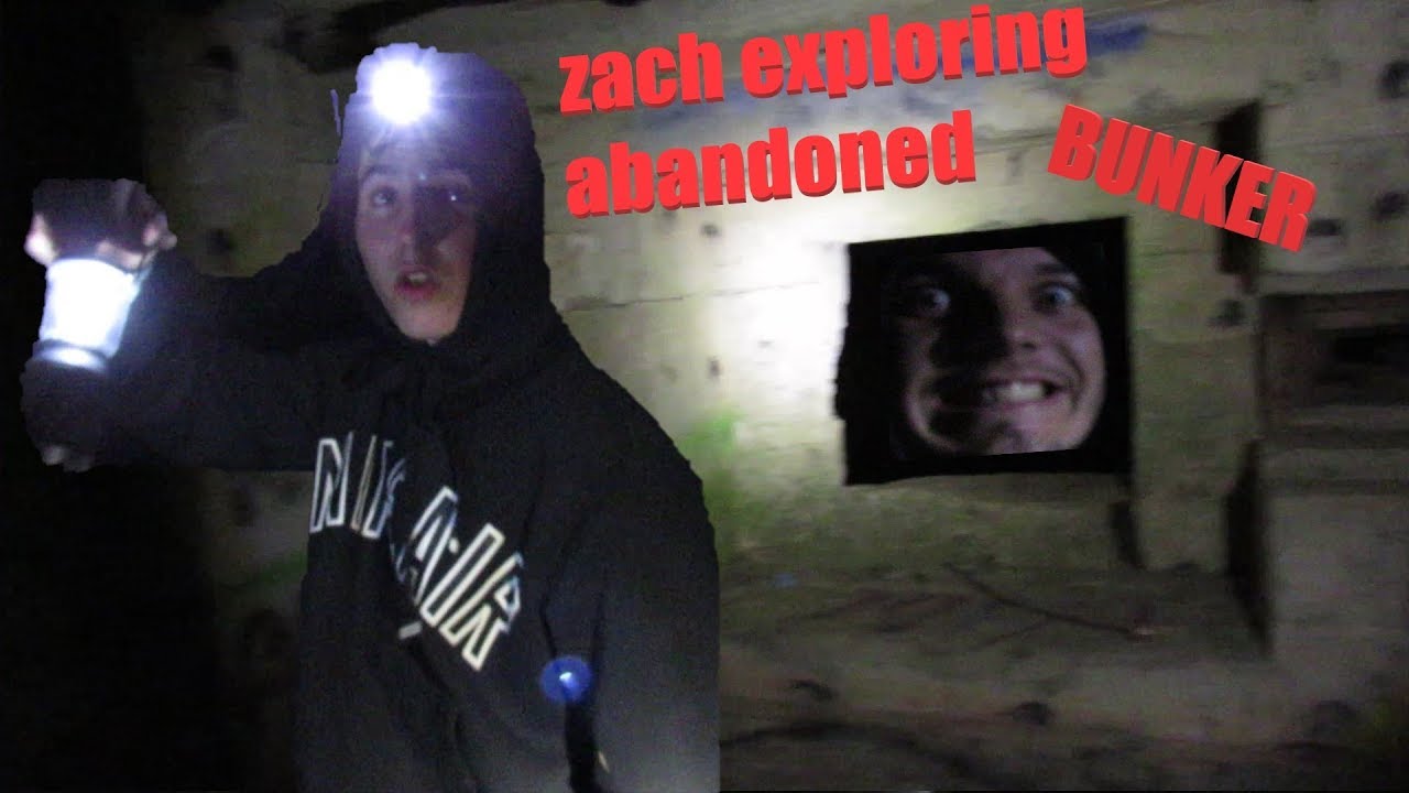 Exploring a scary bunker at night! - YouTube