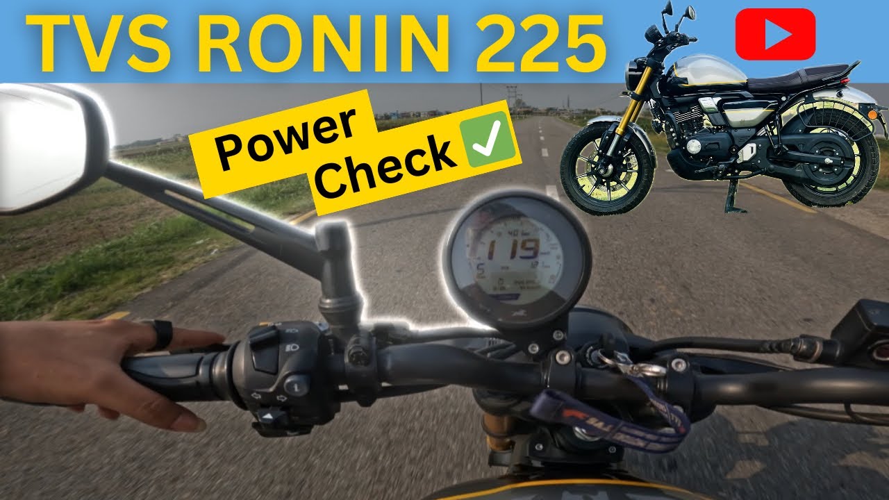 TVS Ronin 225 Overview: (Comfort n Cruise) - YouTube