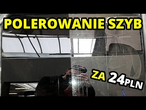 Jak TANIO wypolerować SZYBĘ w samochodzie.
