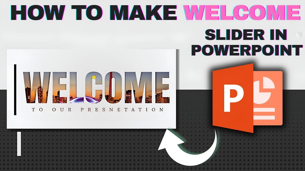 How to make Welcome Slider in Power point ☝️☝️// welcome presentation ...