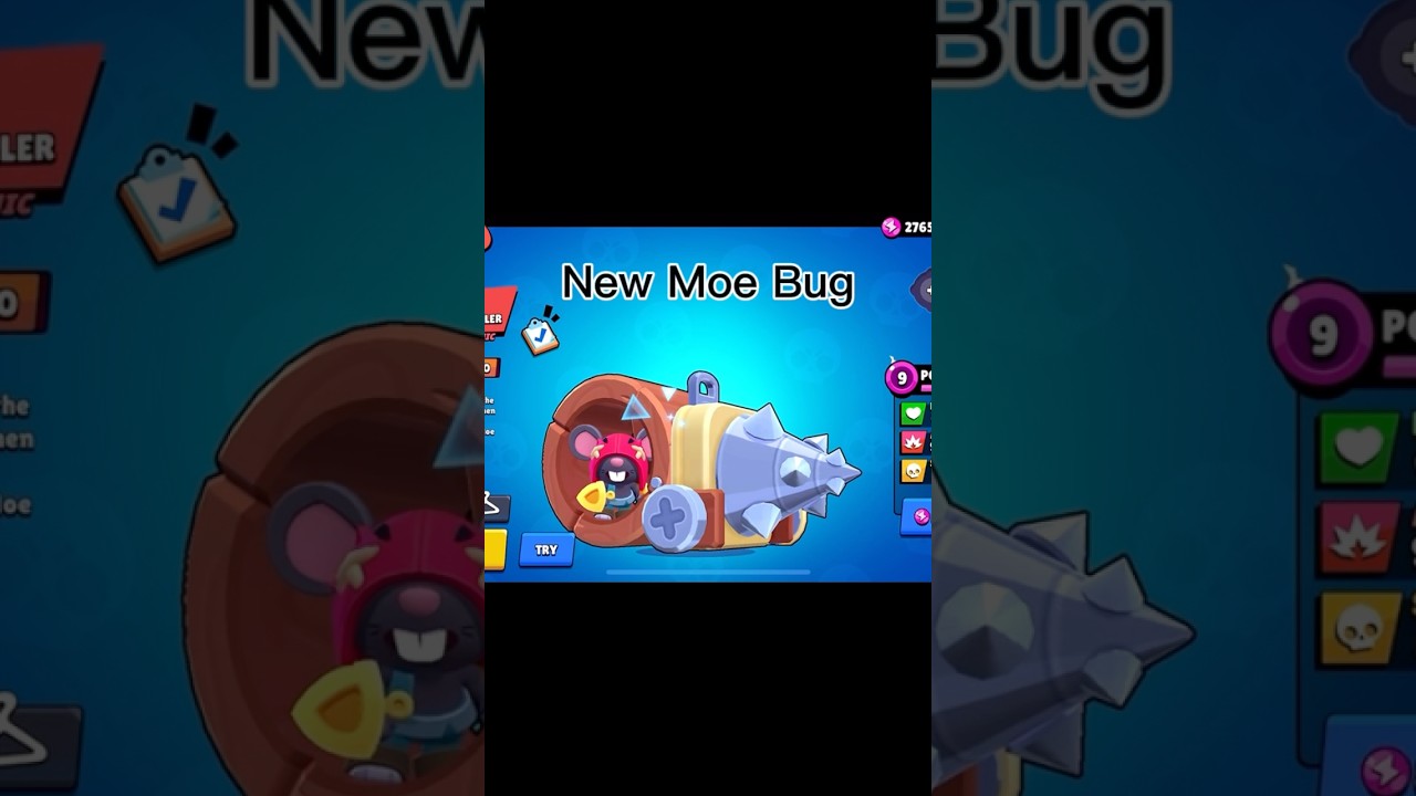 NEW MOE BUG! #brawlstars #supercell #gameshorts #gaming #shorts - YouTube