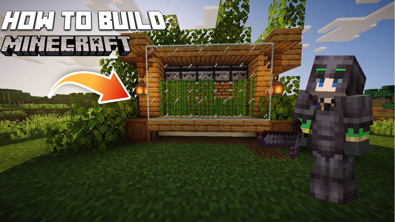 Minecraft: EASY Sugar Cane Farm - Tutorial 1.19+ - YouTube