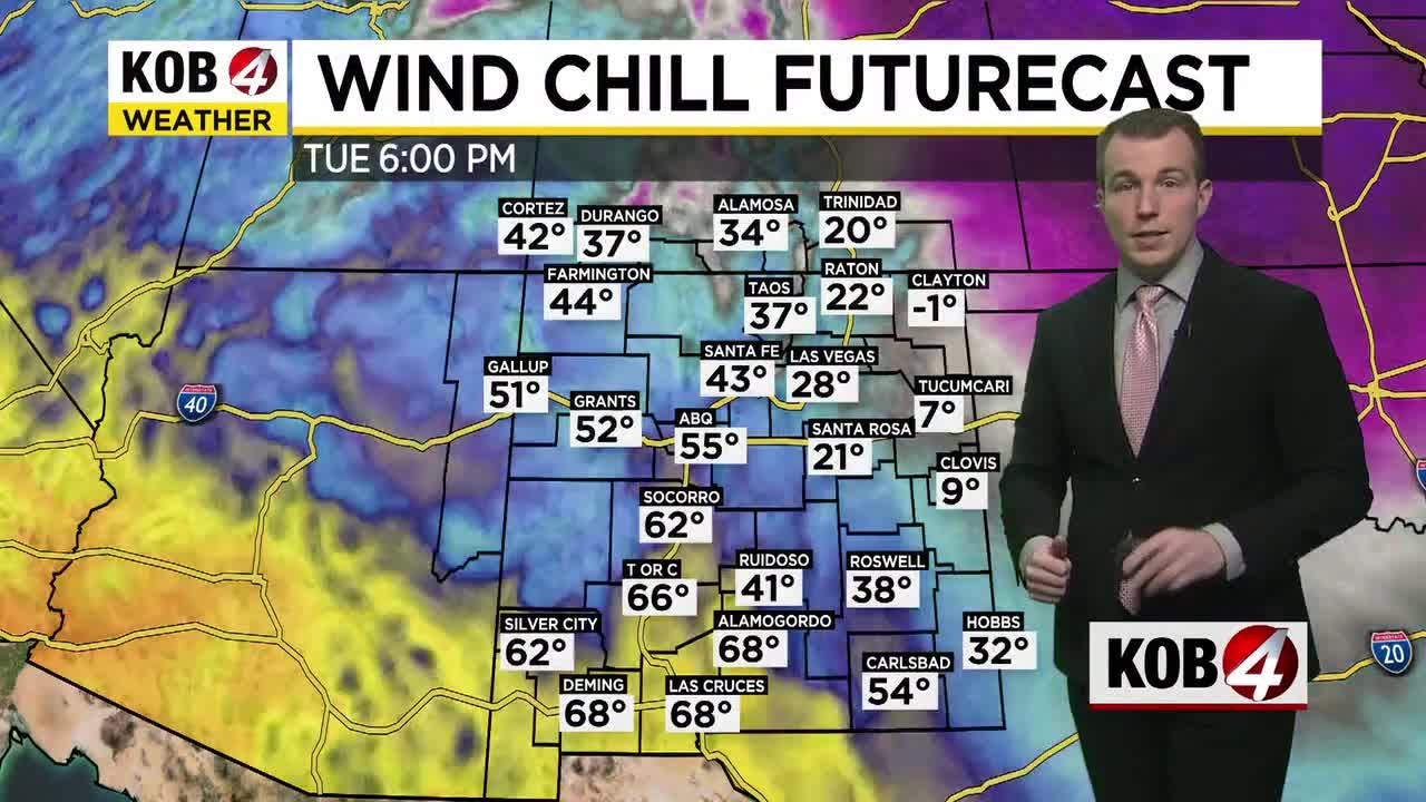 Brandon Richards' Midday Weather Forecast for New Mexico | Feb. 18 ...