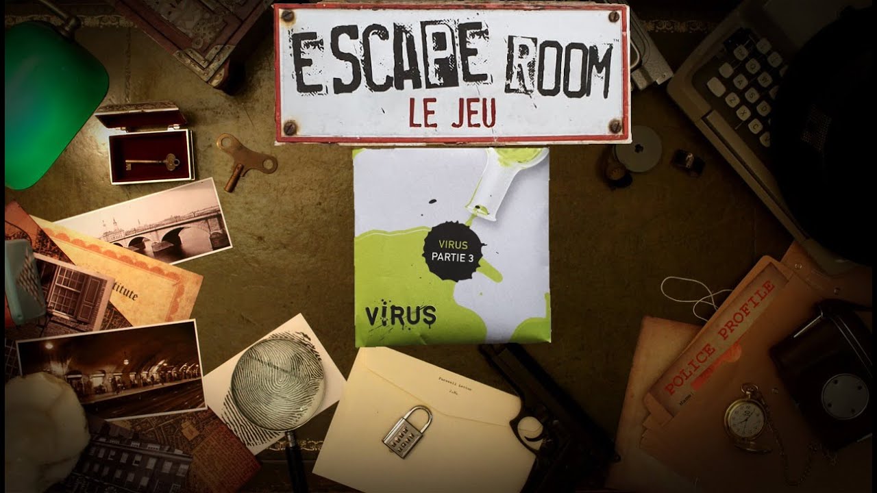 EsCaPe RoOm Le JeU Virus Partie 3 - La Solution - YouTube