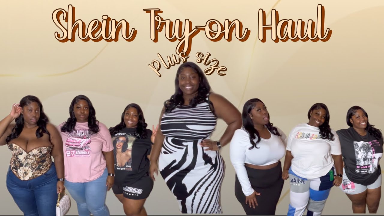Shein Try-on Haul || Plus-size Curve Beautiful || Nessa Jay - YouTube