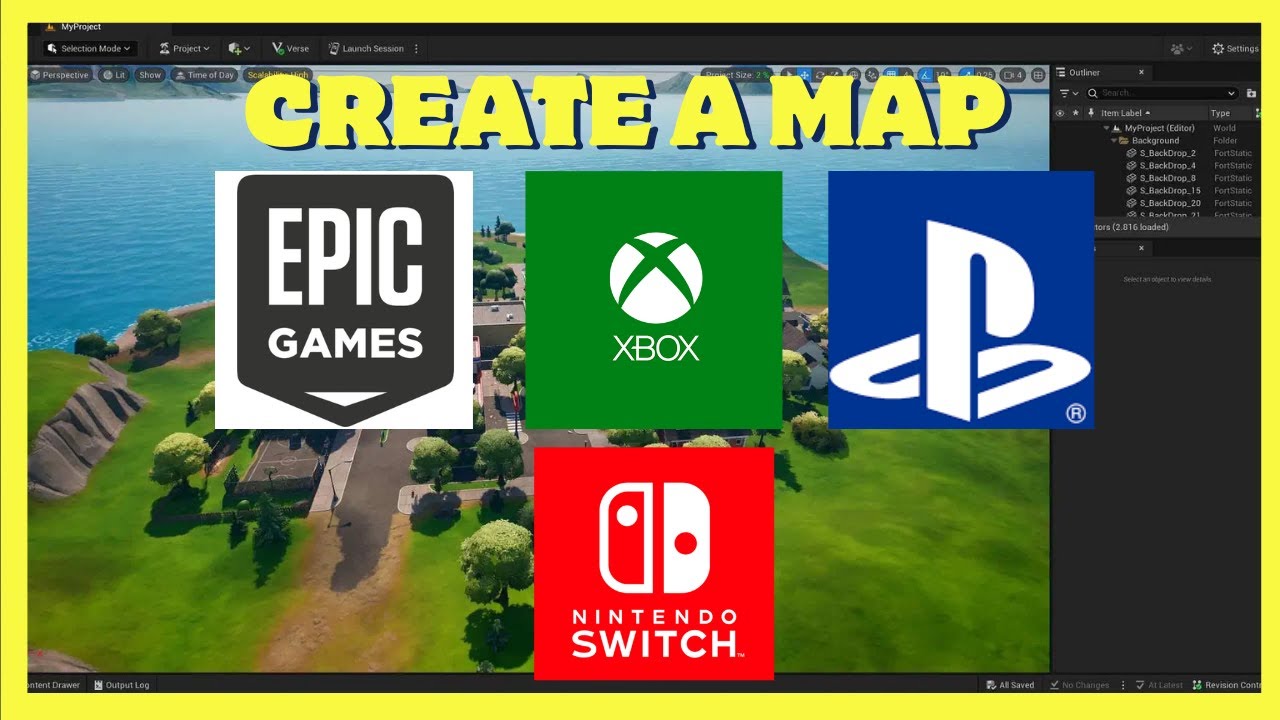 How to Create a Fortnite Map Chapter 6 - YouTube