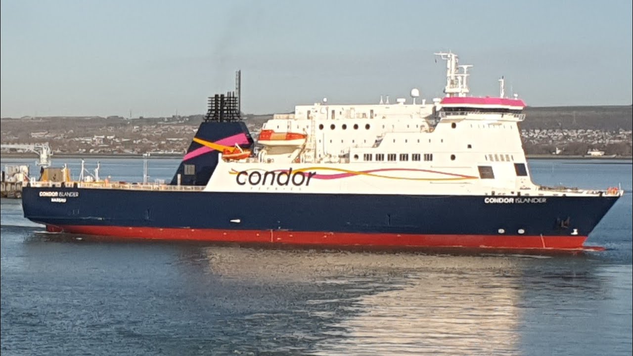 Condor Islander | Channel Isles to Portsmouth on foot - YouTube