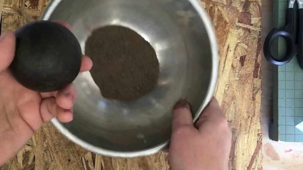 How to polish the Dorodango - YouTube
