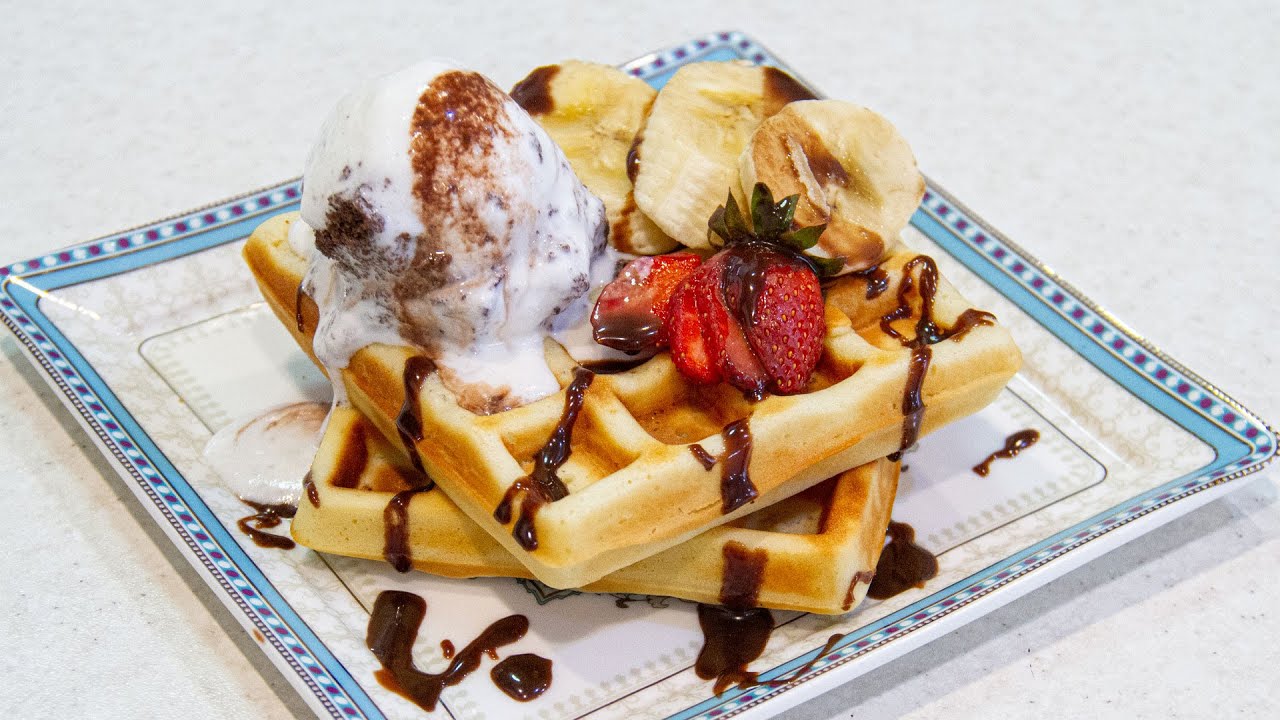 How to Make Homemade Waffles | Perfect Homemade Waffles - YouTube