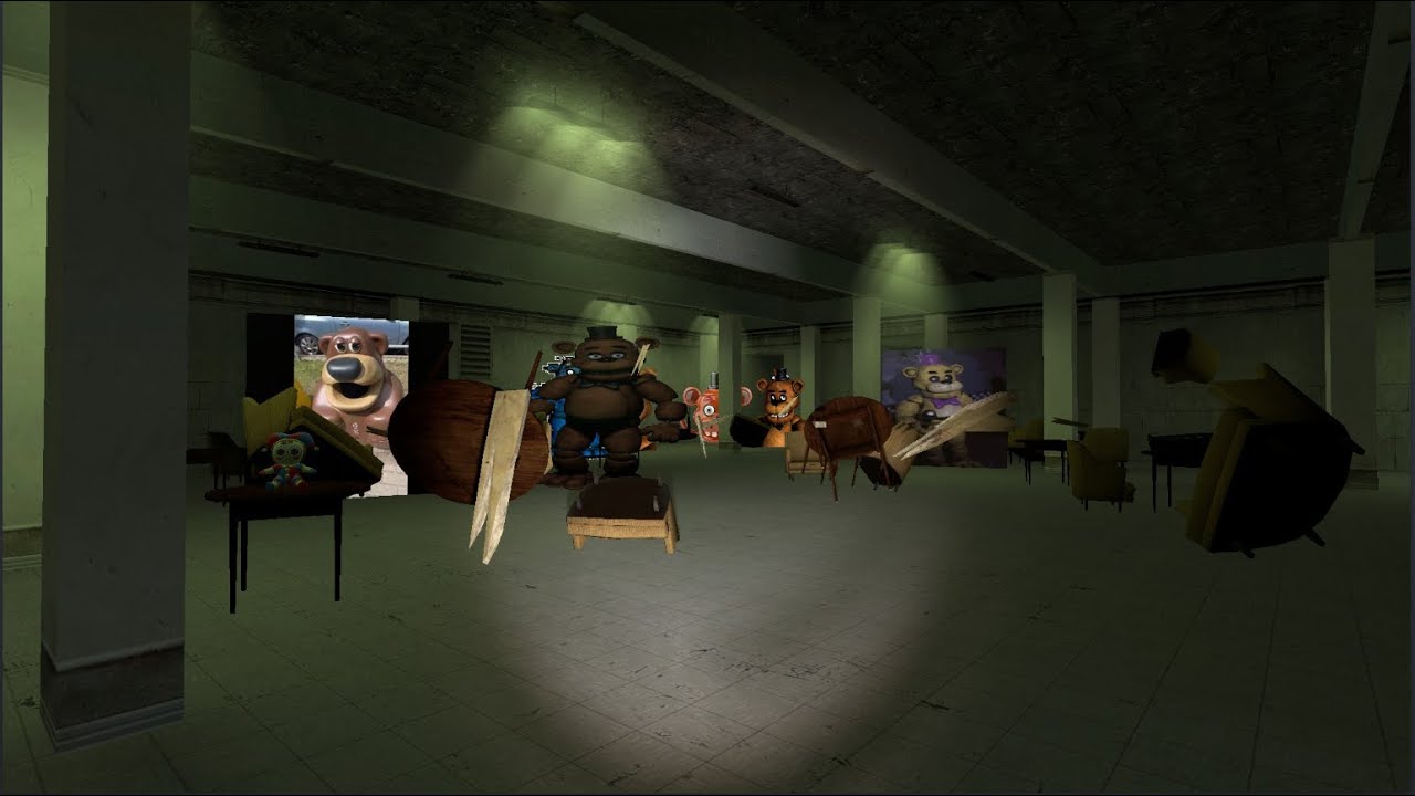 Surviving All Freddy Fazbear Nextbots In Gmod (Part 4) - YouTube