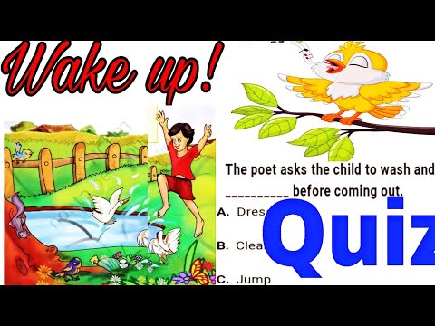 QUIZ (Test Yourself) / Wake up / Class 4 English / NCERT / QUESTION ...