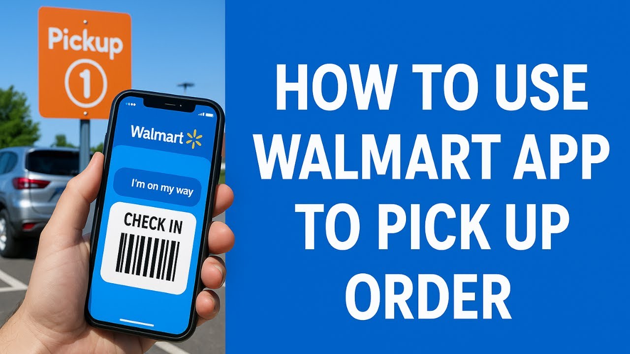How To Use Walmart App To Pick Up Order (EASY 2025) - YouTube