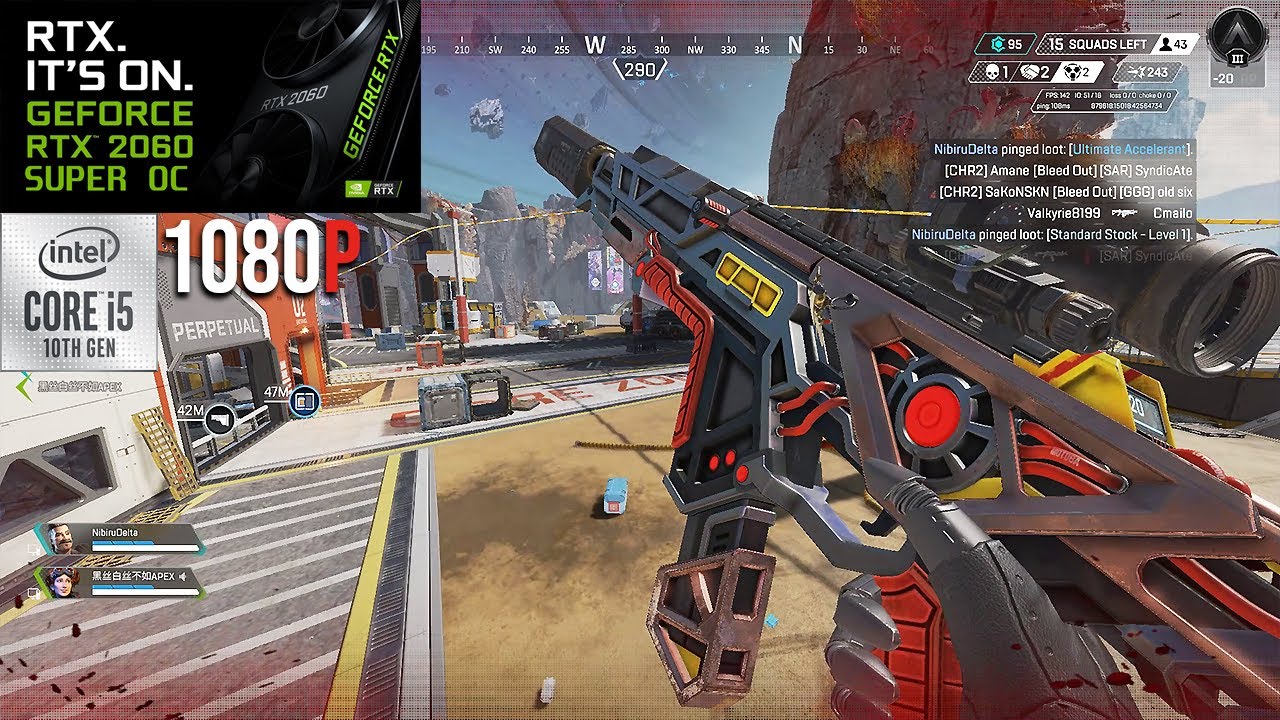 APEX LEGENDS : [1080P] MEDIUM SETTINGS TEXTURES BENCHMARK | RTX 2060 ...