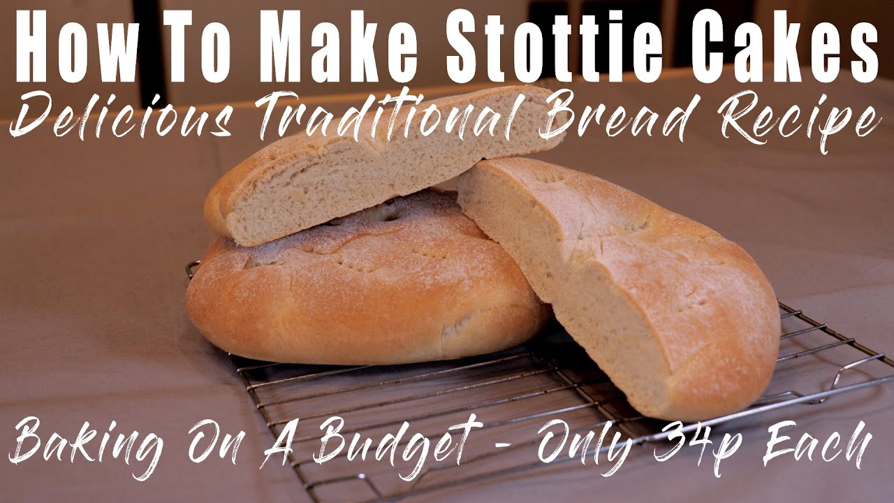 How To Make Stottie Cakes - Simple Traditional Homemade Bread Recipe ...