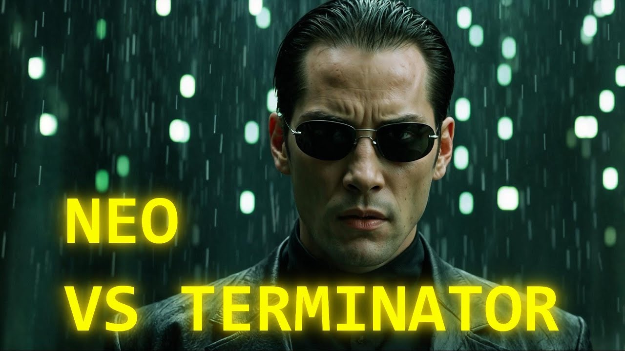 Best ANIMATED HEROES Clash EVER! Matrix Neo vs The Terminator - YouTube