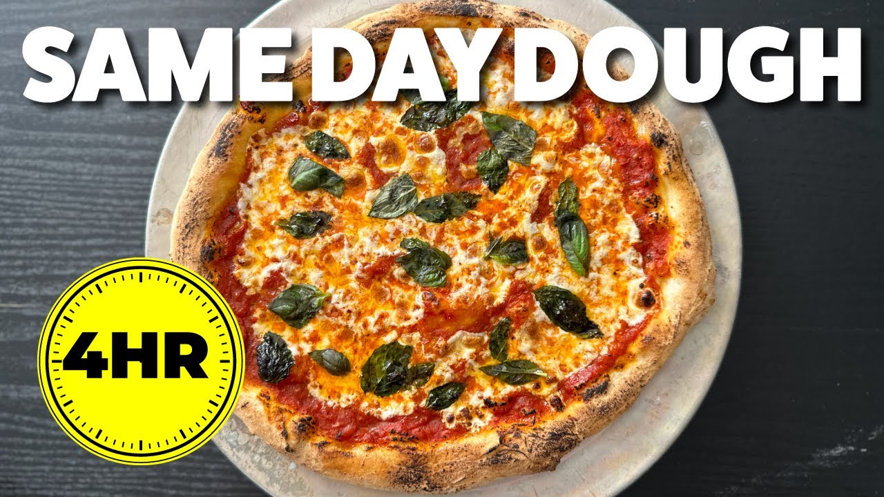 Same Day Pizza Dough Recipe - YouTube