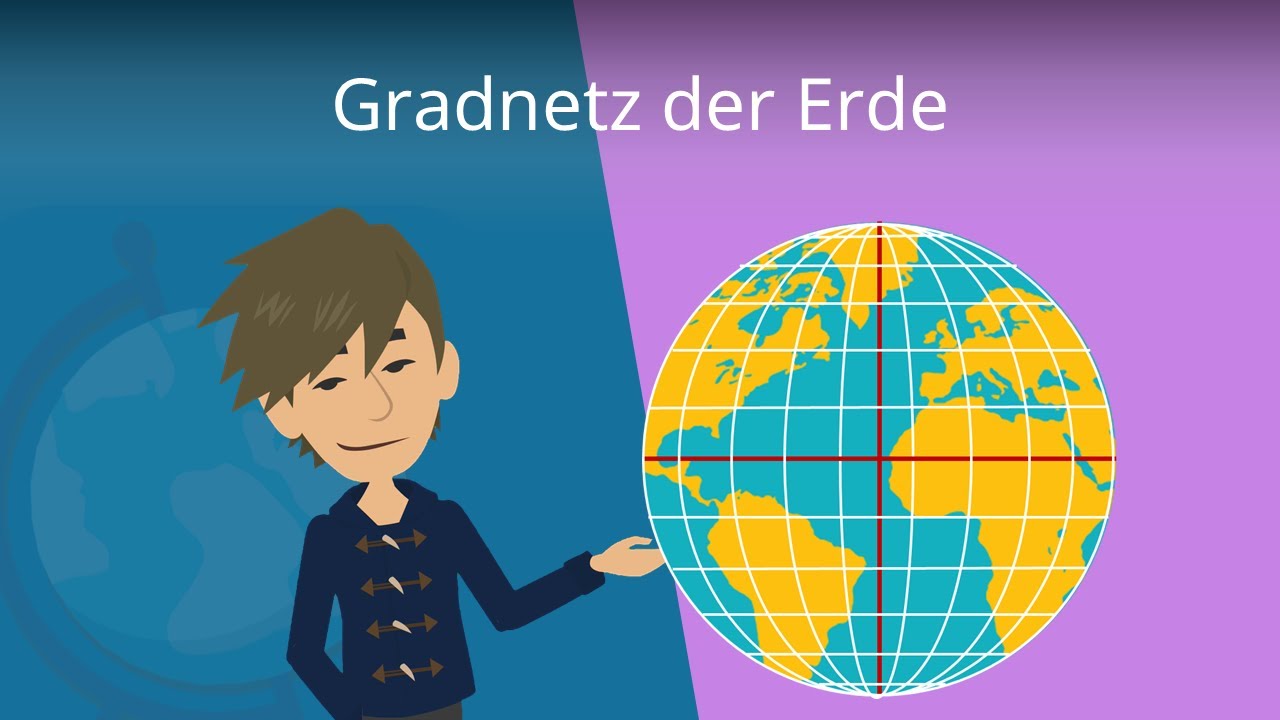 Gradnetz der Erde: Koordinaten und mehr! -- Studyflix - YouTube