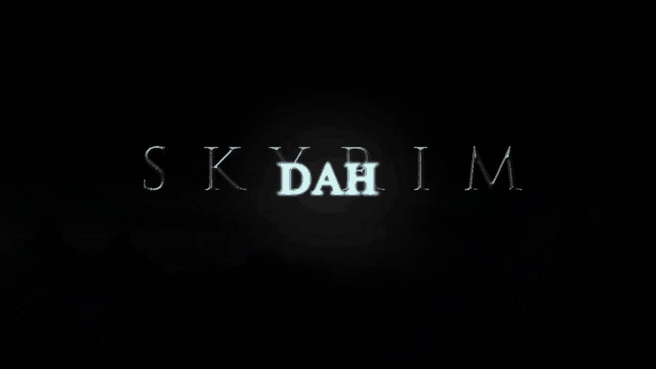 Skyrim Intro Template - YouTube