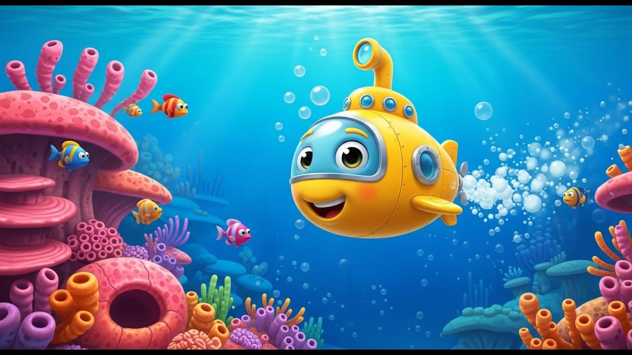 Under the Sea — The Little Submarine Song 🌊🚤 | Fun Baby Songs & Nursery ...