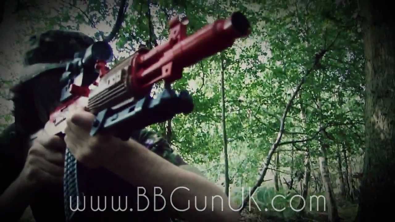 AK47 with Bipod & Laser Dot Sight Review - YouTube