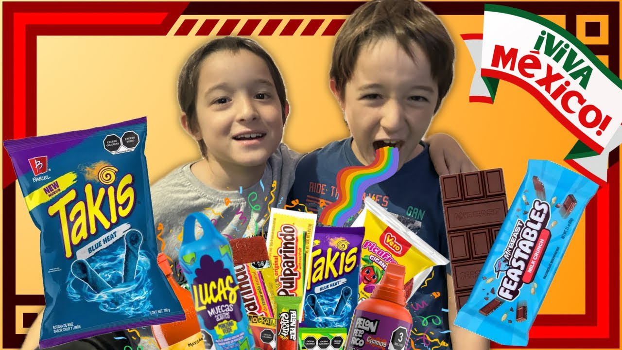 Probando TAKIS, chocolates y mas DULCES MEXICANOS Picantes 🔥 - YouTube