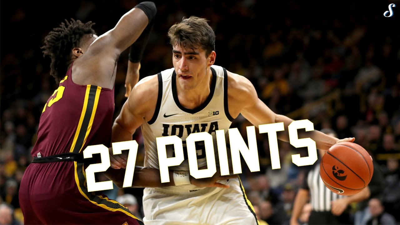 Luke Garza Full Highlights 1.14.20 Northwestern vs Iowa - 27 Points ...