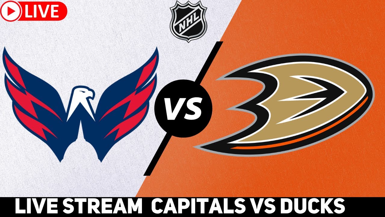 Washington Capitals vs Anaheim Ducks LIVE GAME REACTION & PLAY-BY-PLAY ...