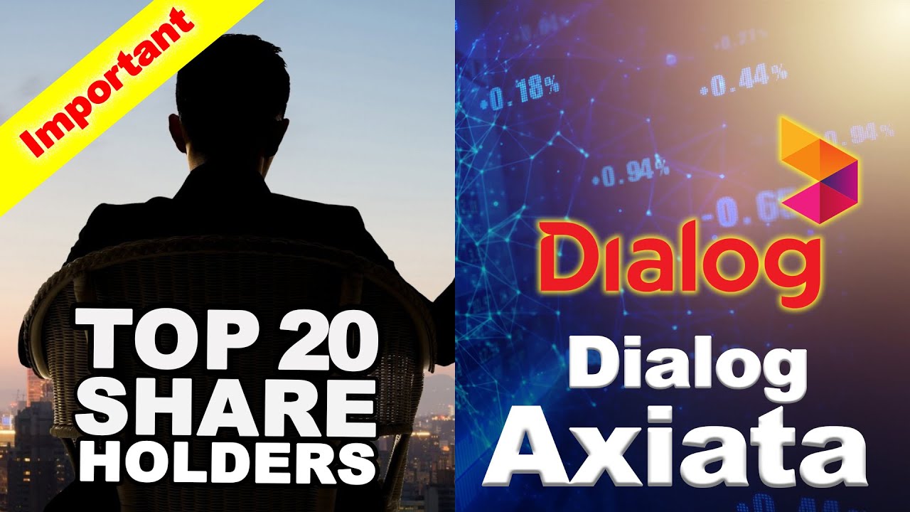 Top 20 Share Holders | Dialog Axiata PLC |CSE - YouTube