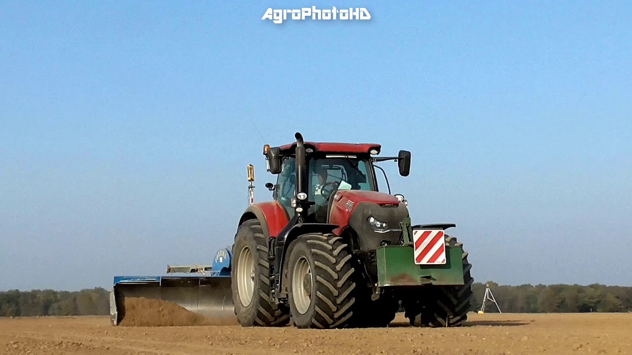 CASE OPTUM 300 + PUMA 160 | LIVELLATURA TERRENO | 1080p | AgroPhotoHD ...
