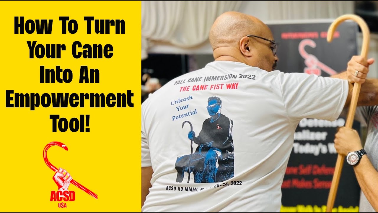 Cane Self Defense: How To Turn Your Walking Cane Into An Empowerment ...