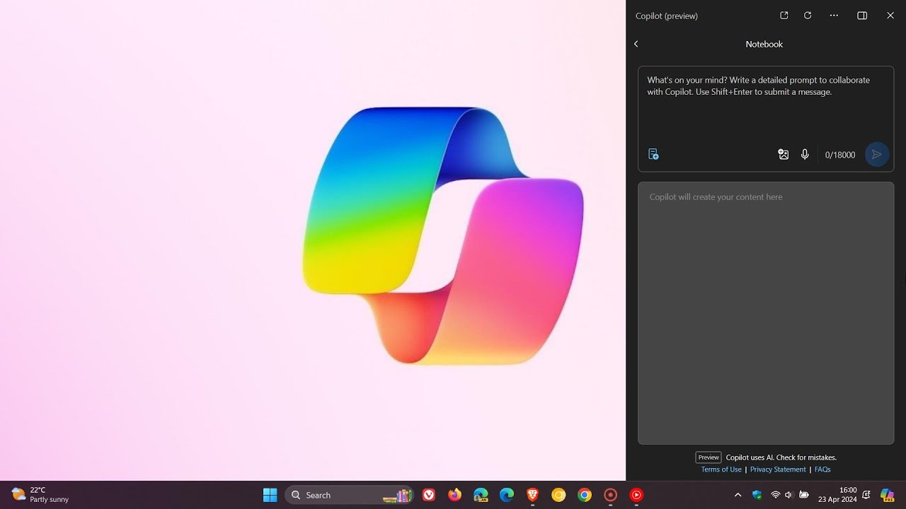 Microsoft's new Notebook UI now available in Windows Copilot and Edge ...