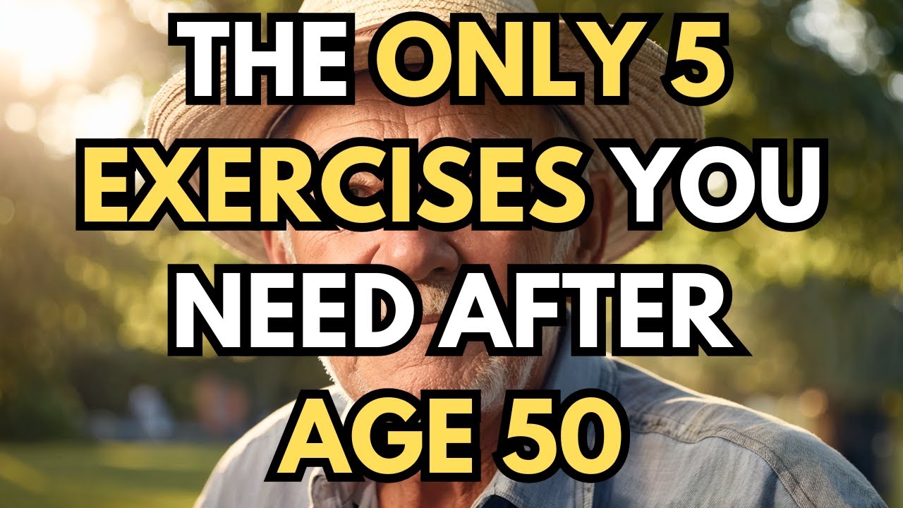 The Only 5 Exercises You Need After 65 - 80/ Fight OLD AGE AND ...