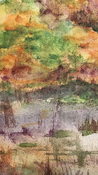 Watercolor Special Effects: Creating Stunning Textures on Canvas - YouTube