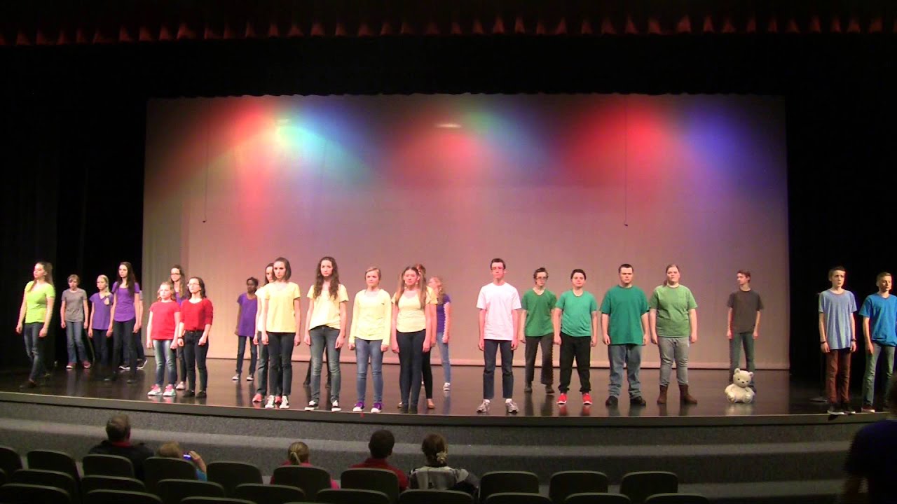 Not Afraid: Sunset Ridge Middle School 2015-2016 Bullying Play - YouTube