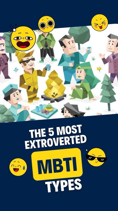 Top 5 Most Extroverted MBTI Types 🌟 | Life of the Party #mbti - YouTube