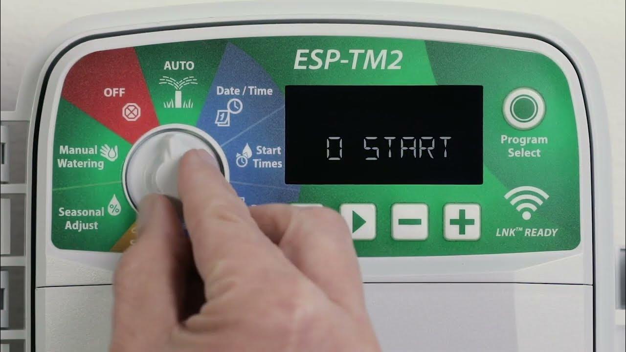 Controlador ESP-TM2: Opcions de Reg Manual by Rain Bird | IGSA - YouTube